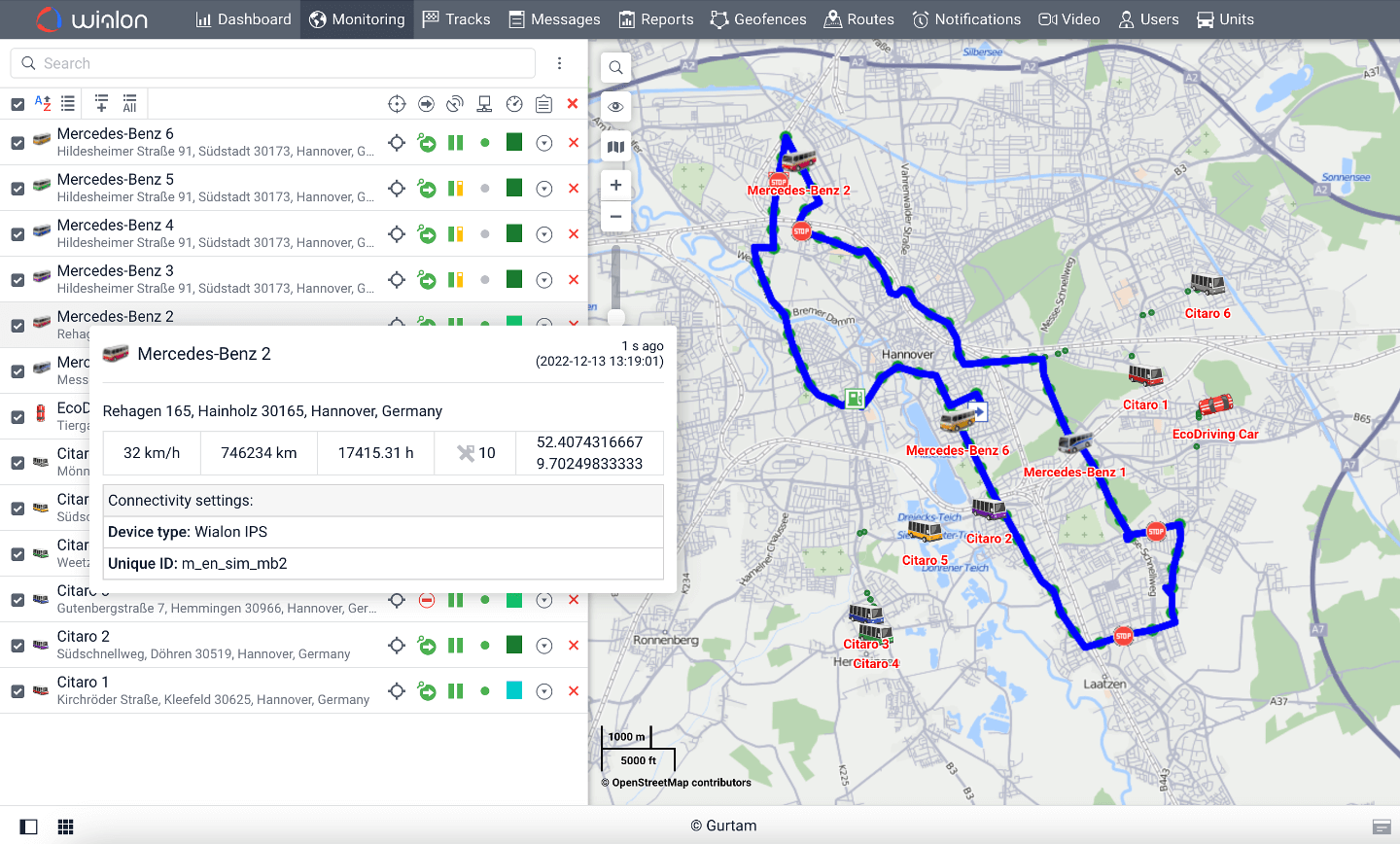 Vehicle GPS Tracking
